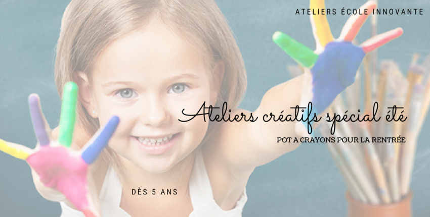 Atelier créatif, pot à crayon// école innovante du Gâtinais ...